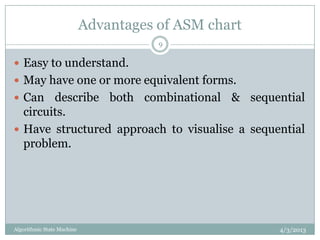 ALGORITHMIC STATE MACHINES | PPTX