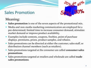 Sales Promotion Definition