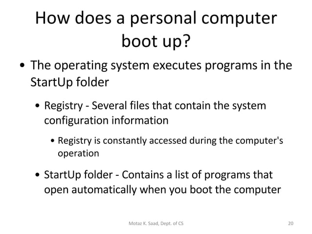 Assembly Language Lecture 1 Ppt Operating Systems Computer Software And Applications