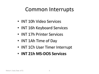 Assembly Language Lecture 2 | PPT