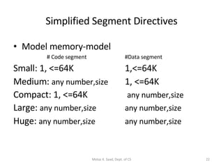 Assembly Language Lecture 3 | PPT