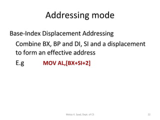 Assembly Language Lecture 4 | PPT