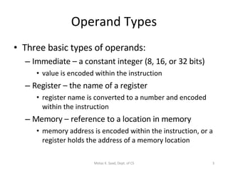 Assembly Language Lecture 4 | PPT