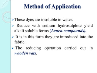 Chemistry and Application of Leuco Dyes | PPTX