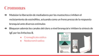 Diapositivas explicación de ASMA Bronquial | PDF
