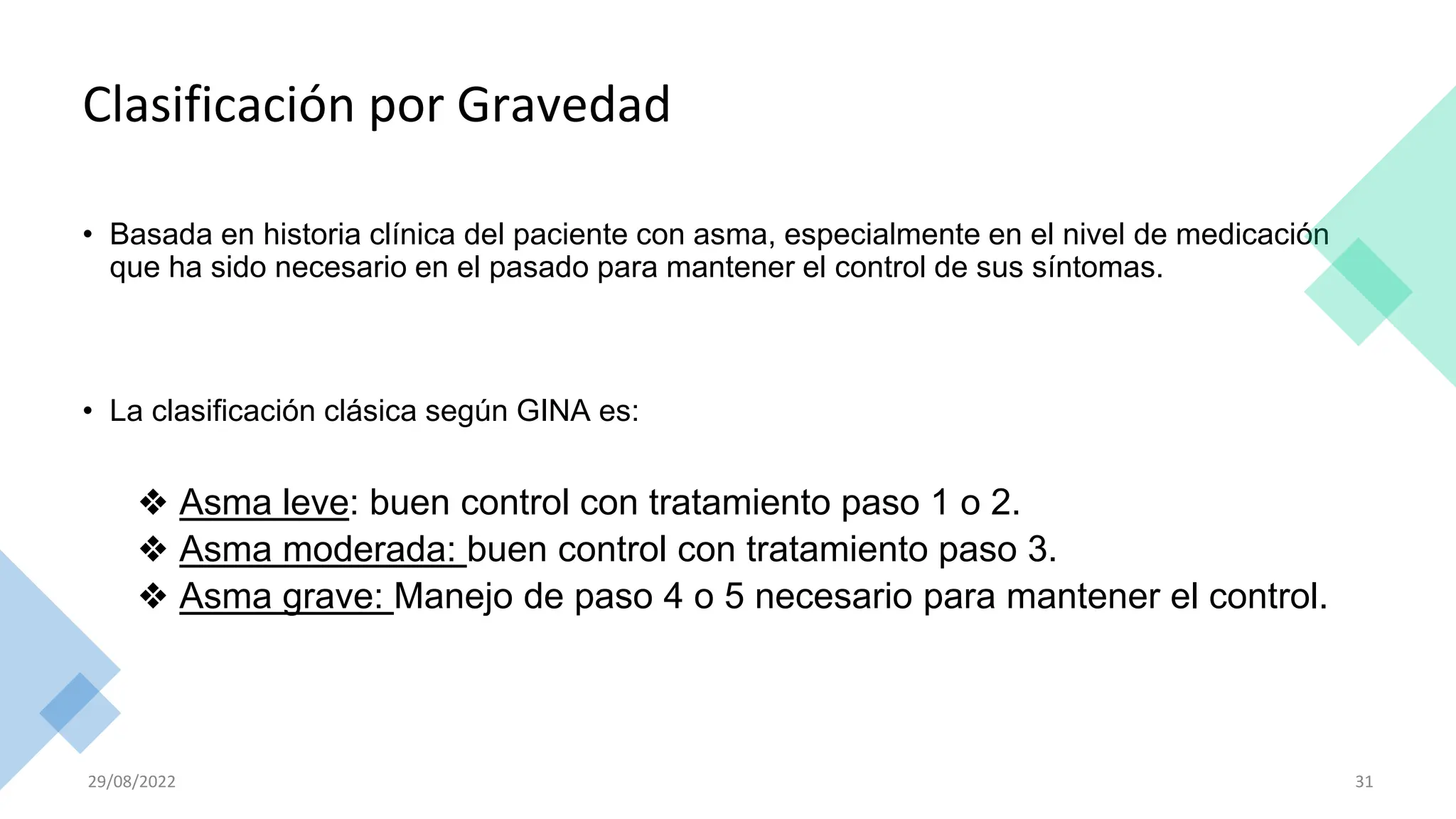 Asma bronquial en pediatria guia de revision | PPT