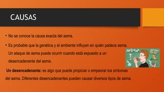 ASMA, consepto, tipos y tratamiento, diagnóstico | PPTX