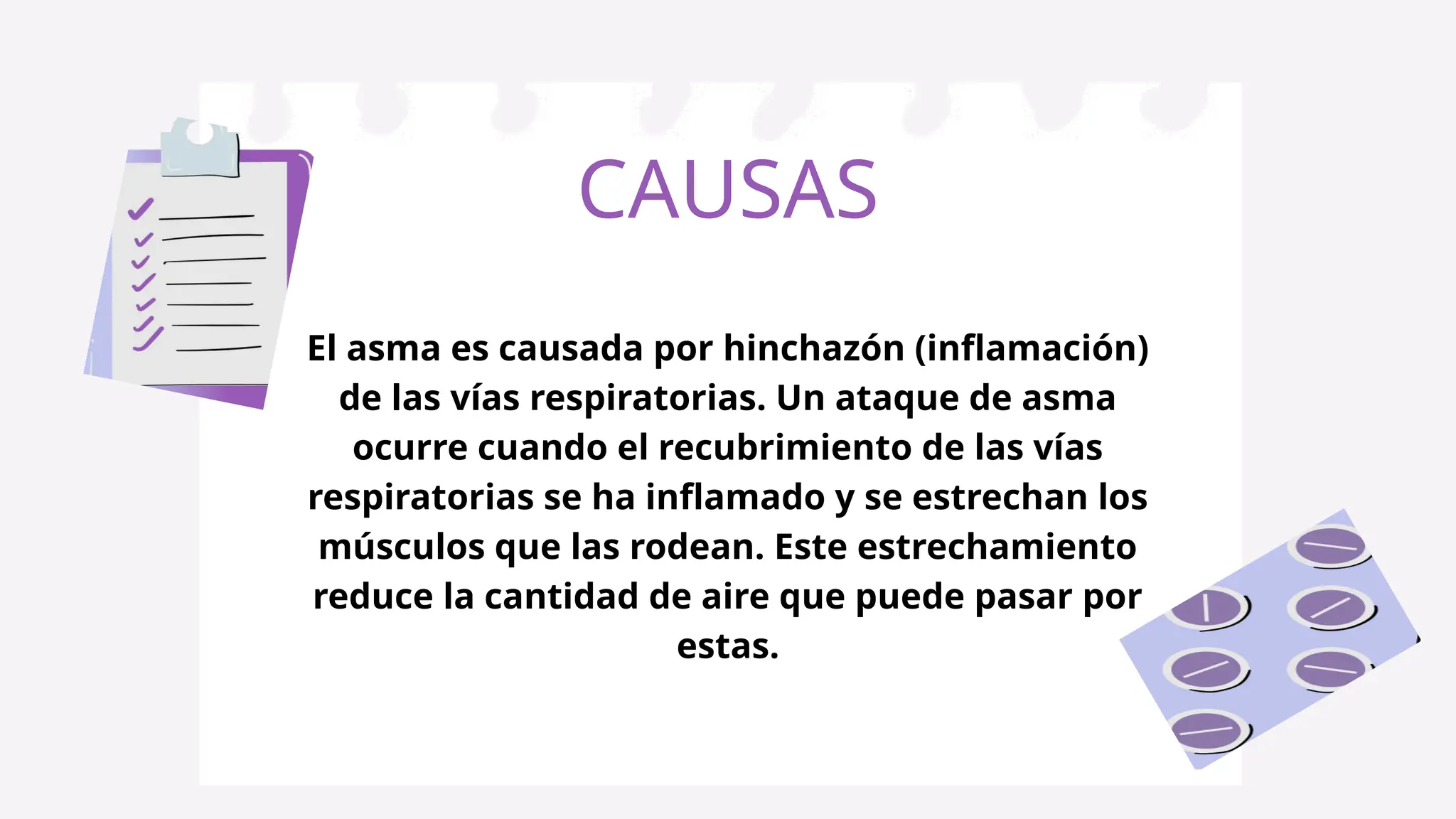 ASMA, TRATAMIENTO Y DIAGNOSTICO, CAUSAS. | PPTX | Lung and Respiratory ...