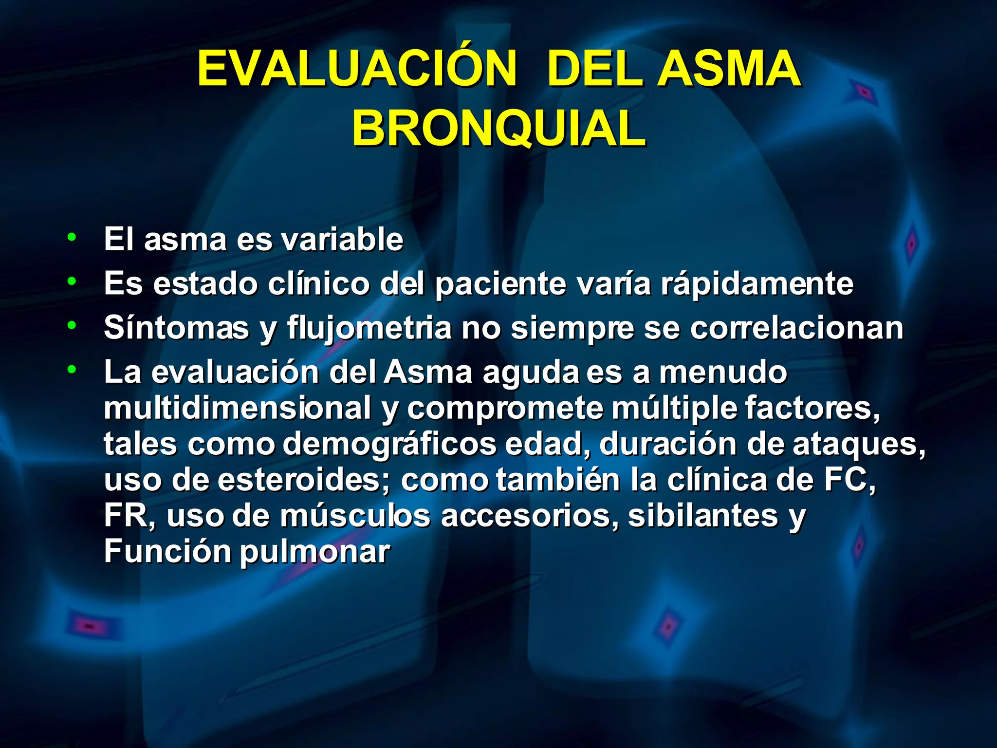 Asma Aguda Exacerbaciones | PPT