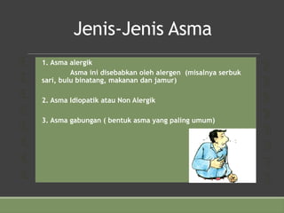 Farmakoterapi Asma adalah penyakit peradangan (inflamasi) | PPT