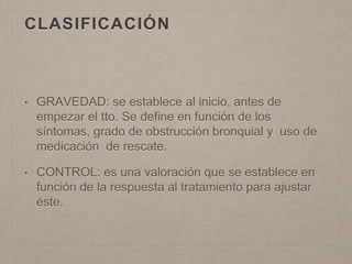 Asma. Manejo en el paciente adulto | PPTX