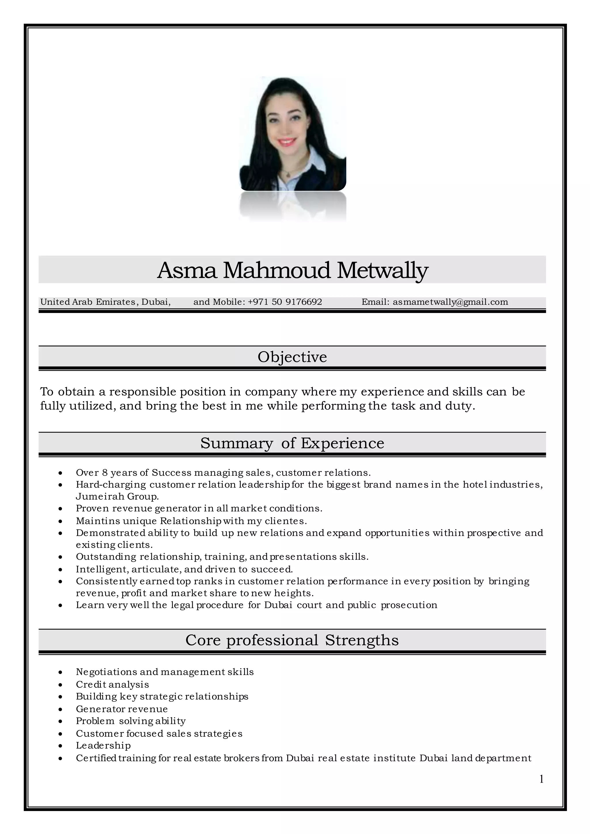 Asmaa cv.newdocx | DOCX