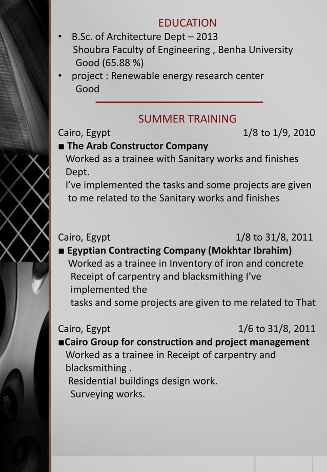 Asmaa cv & portofilo | PDF