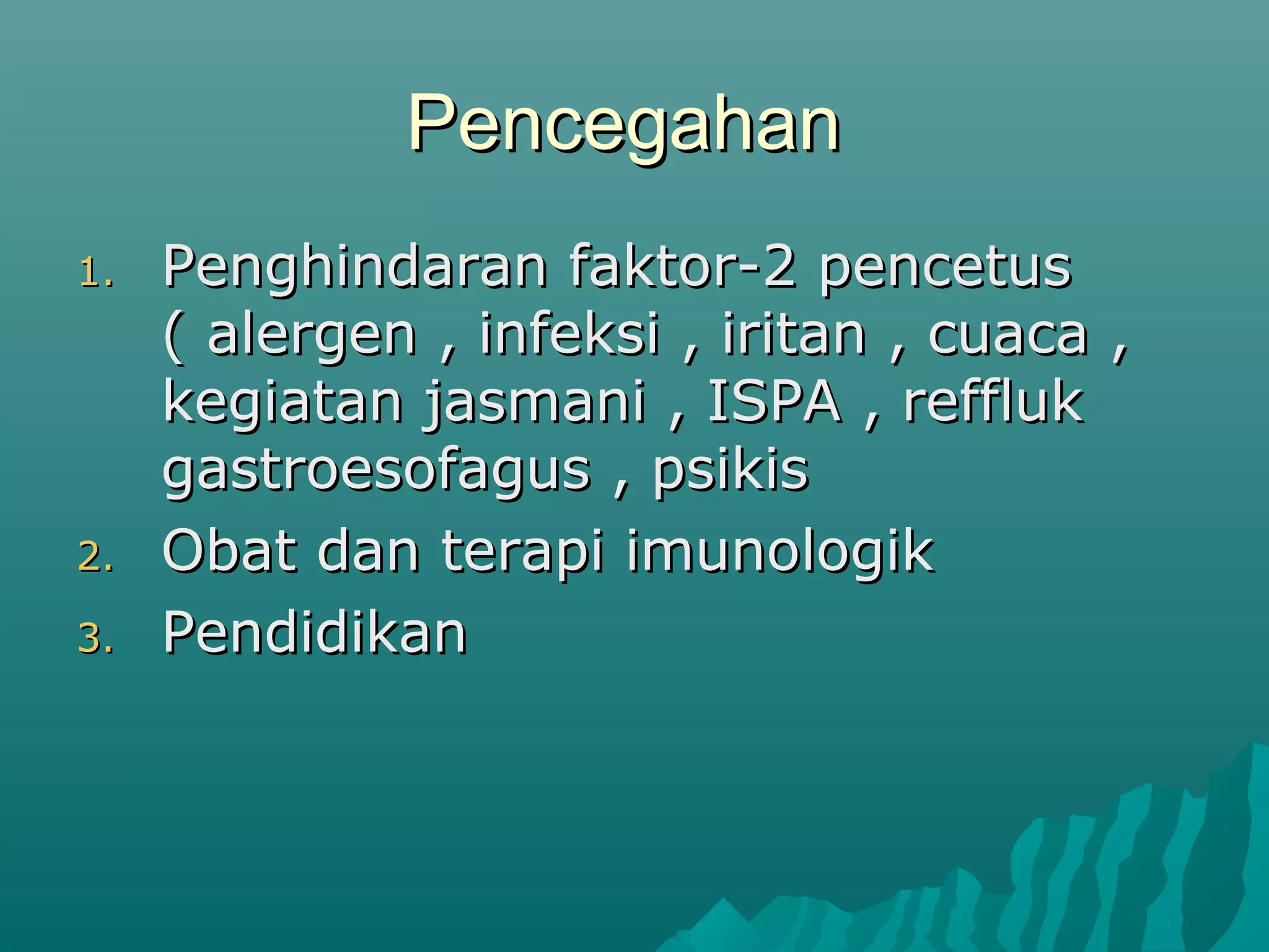 Asma anak | PPT