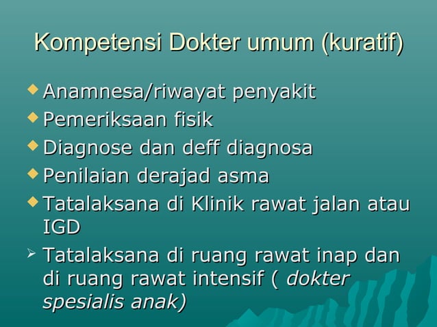 Asma anak | PPT