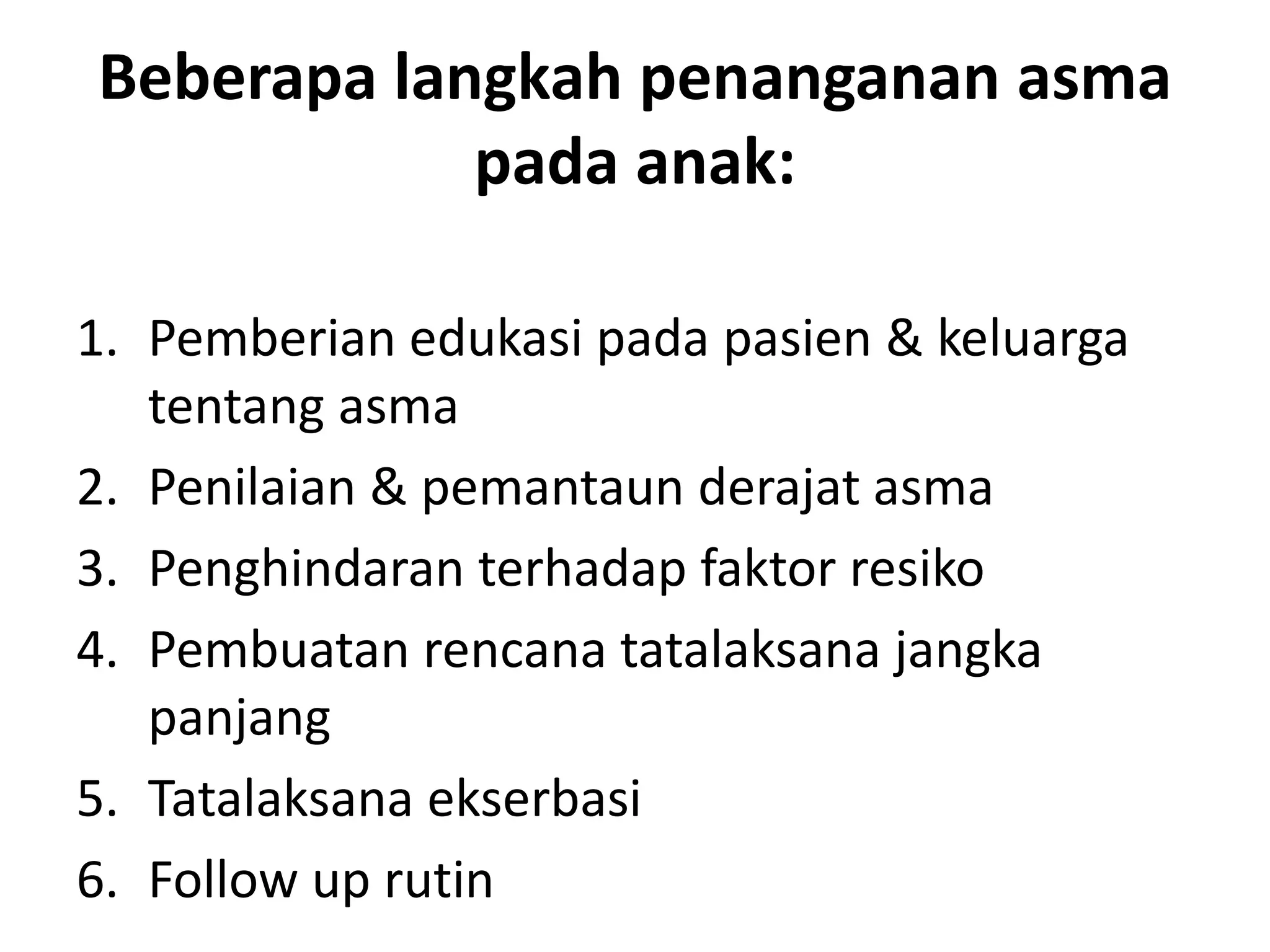 Asma anak | PPTX