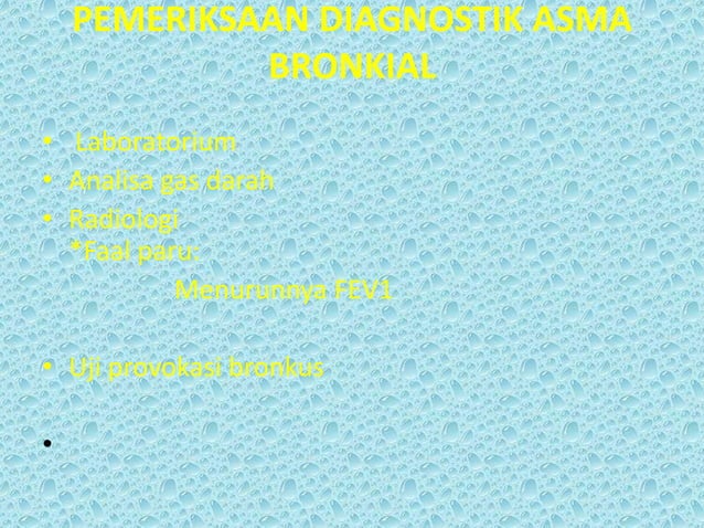 Asma bronchial | PPTX