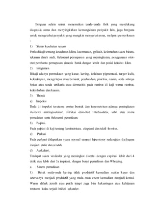 Asma bronchiale | DOCX