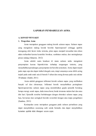 Asma bronchiale | DOCX