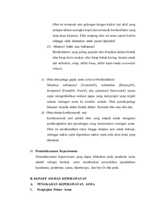 Asma bronchiale | DOCX