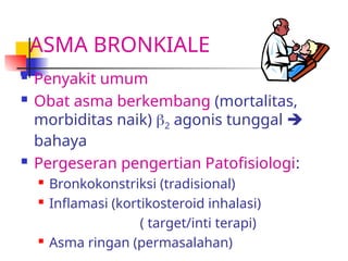 farmakologi dan terapi obat obat anti asma | PPT