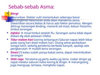 farmakologi dan terapi obat obat anti asma | PPT