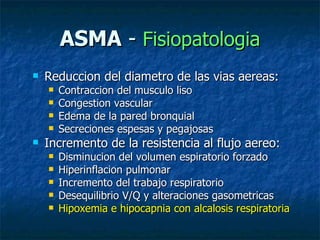 Asma bronquial | PPT