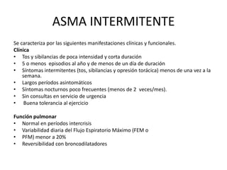 Asma bronquial definicion y clasificacion | PPTX