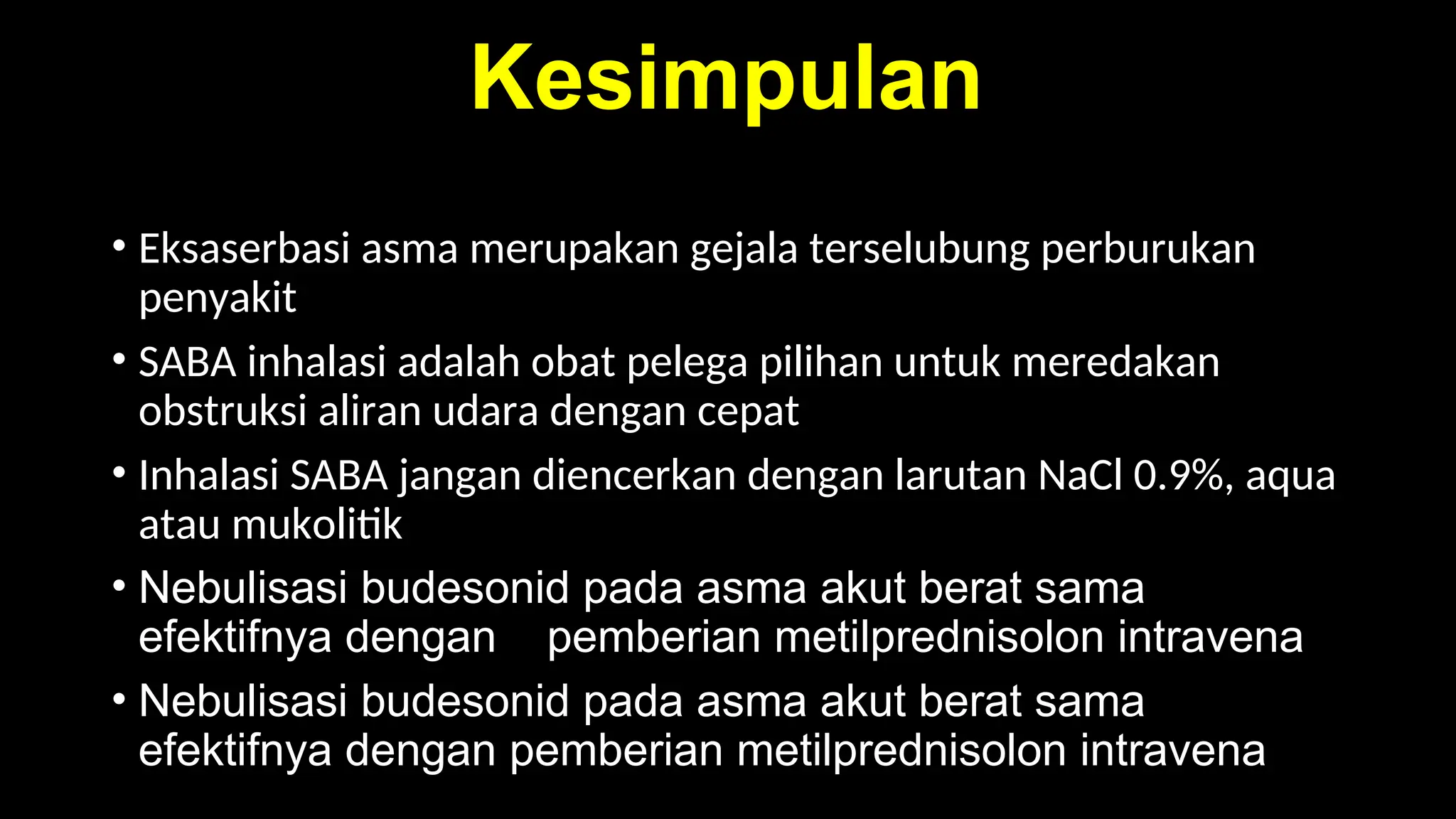 Penatalaksanaan asma eksaserbasi di fasilitas kesehatan | PPT