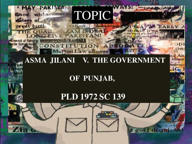 ASMA JILANI EXPLAINED CASE PLD 1972 FOR CSS | PDF | Islam | Religion ...