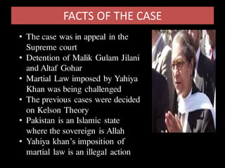 ASMA JILANI EXPLAINED CASE PLD 1972 FOR CSS | PDF