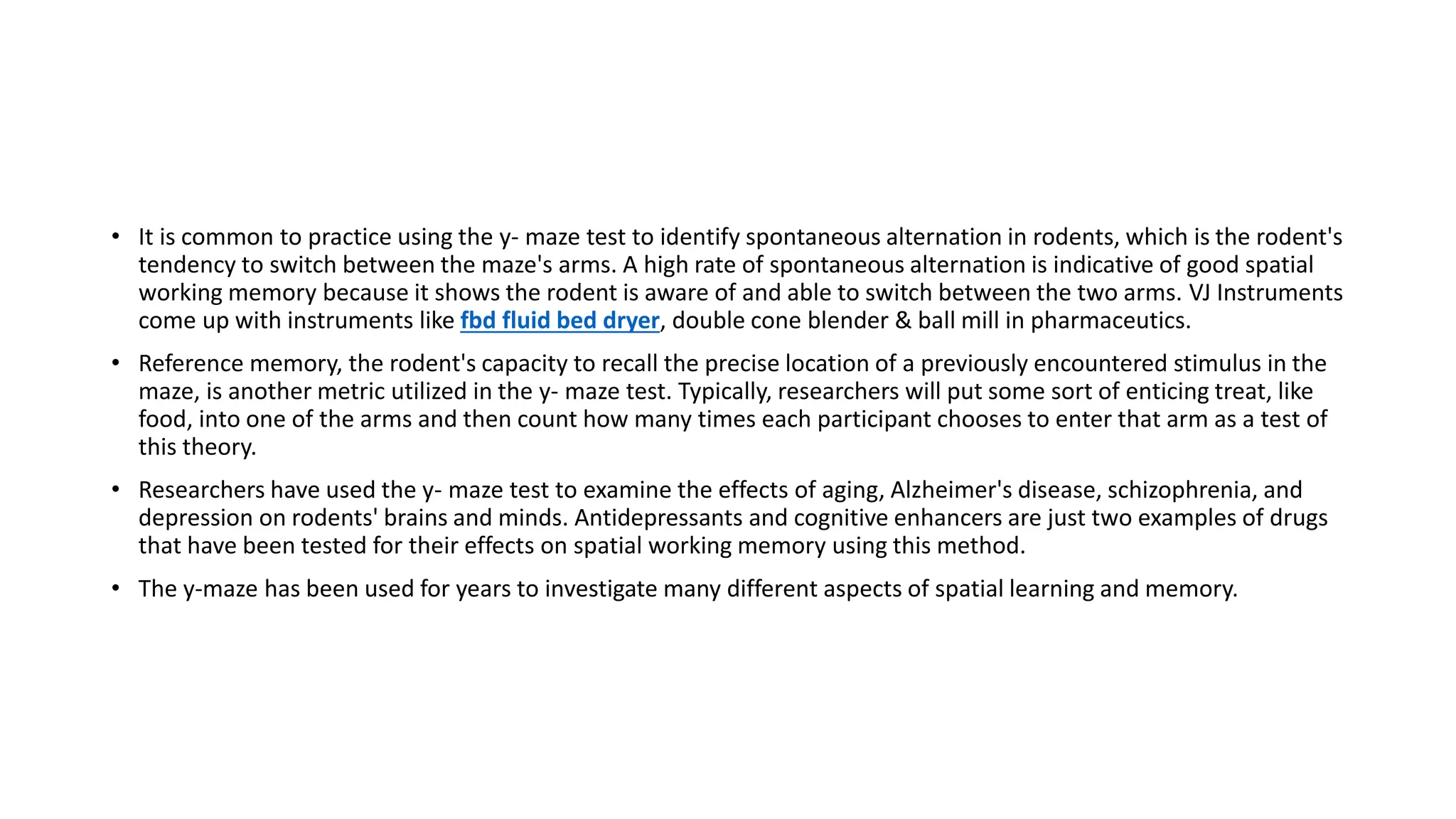 A small display of additional laboratory machinery including a VJ ...