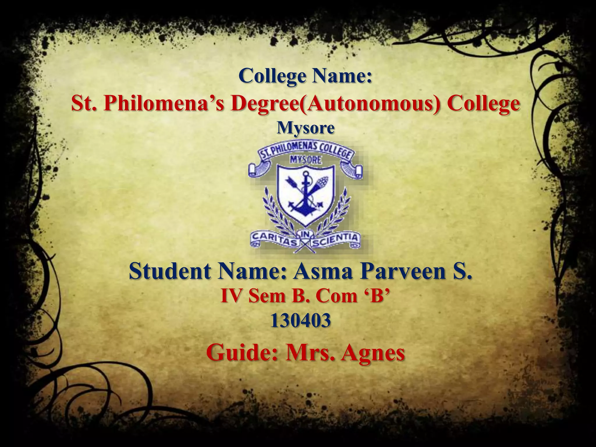 Asma parveen ppt | PPT