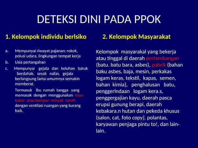 power point tentang asma dan ppok/penyakit paru | PPT