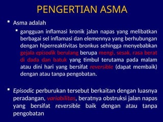 power point tentang asma dan ppok/penyakit paru | PPT