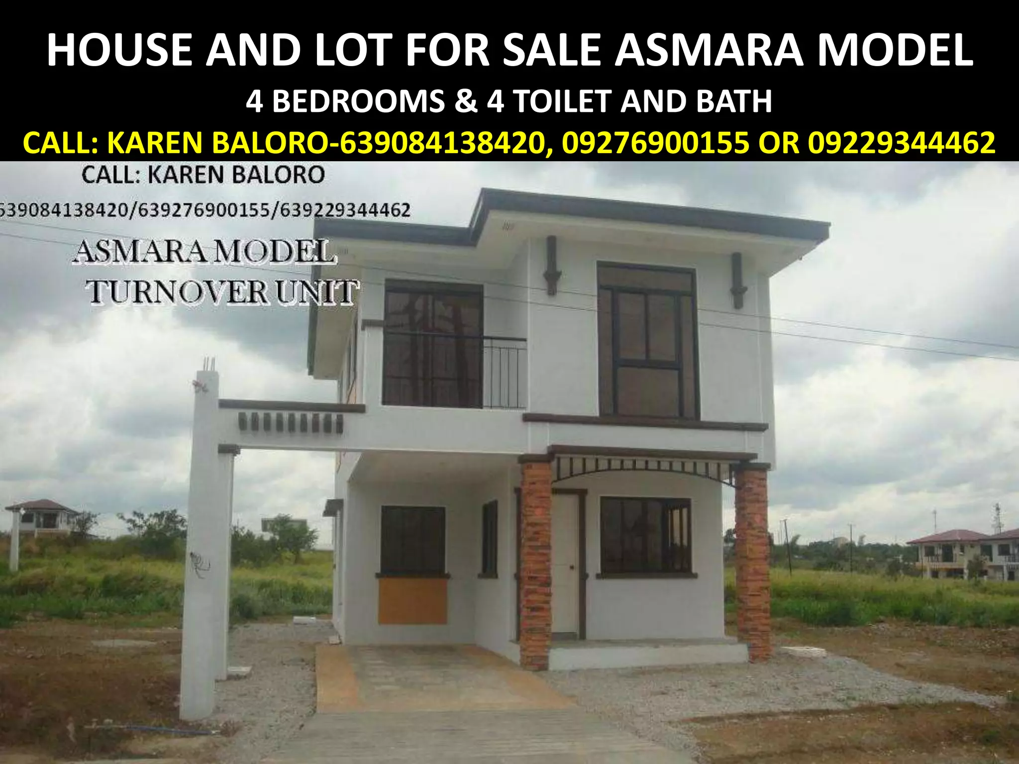 BEAUTIFUL SINGLE DETACHED HOUSE AND LOT ASMARA MODEL | PPT