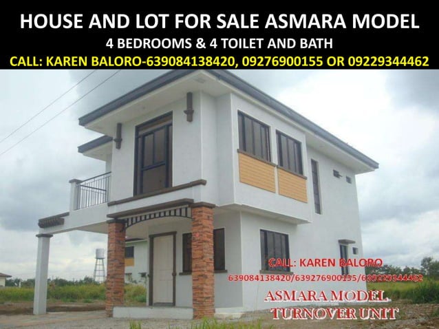 BEAUTIFUL SINGLE DETACHED HOUSE AND LOT ASMARA MODEL | PPT