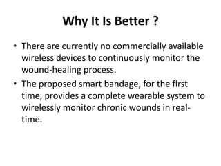 A smart Bandage technology | PPTX