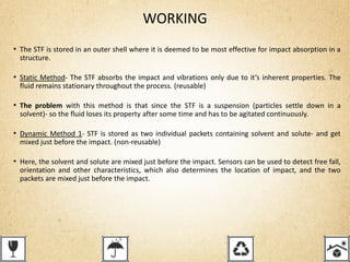 A smart fluid based packaging protection system | PDF | Chemistry | Science