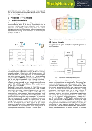 A Smart Image Processing-Based System For Parking Space Vacancy Management | PDF