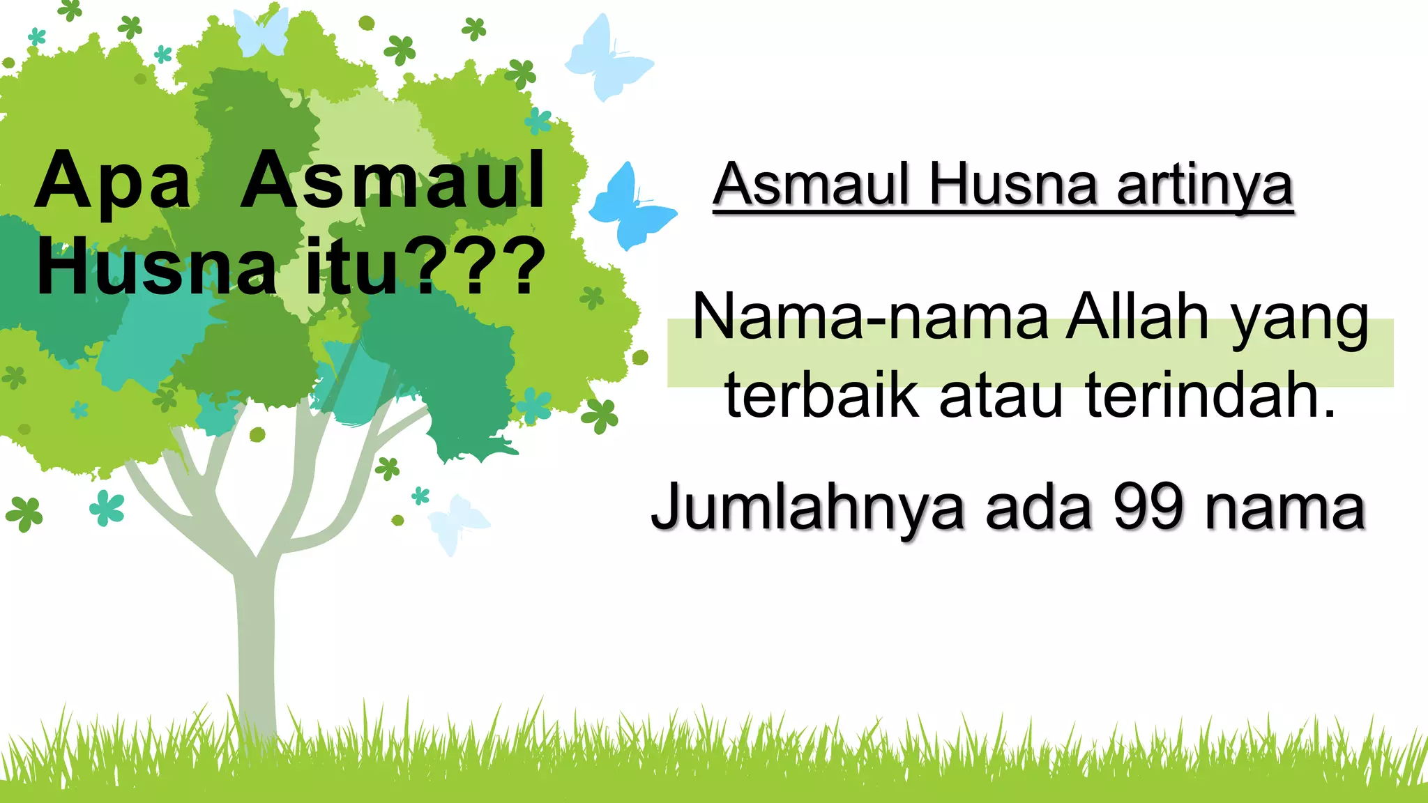 Asmaul husna | PPTX