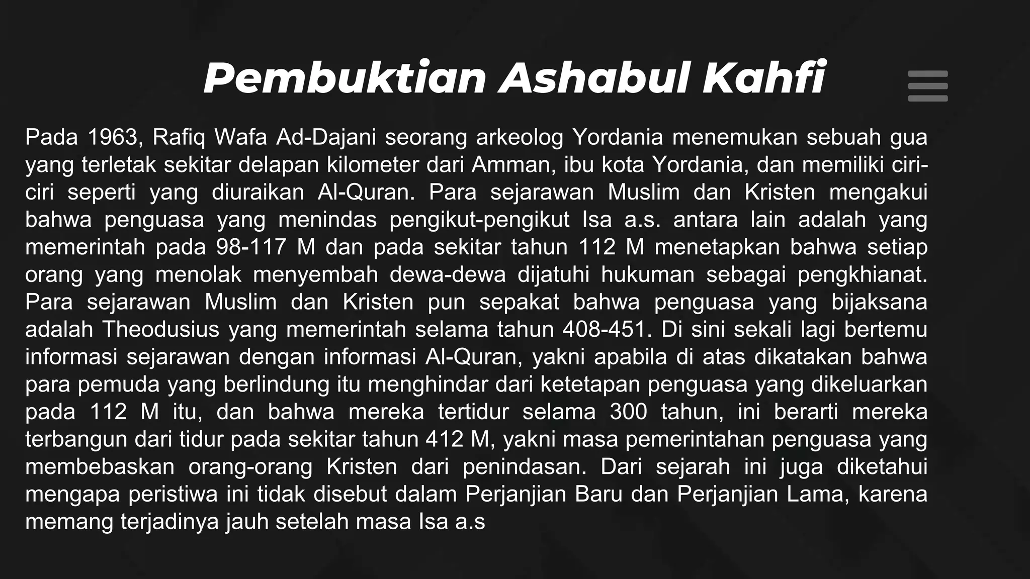 Dr. Hasani AHmad Said, M.A. - Masjid Asmaul Husna - I'jaz Alquran dalam ...