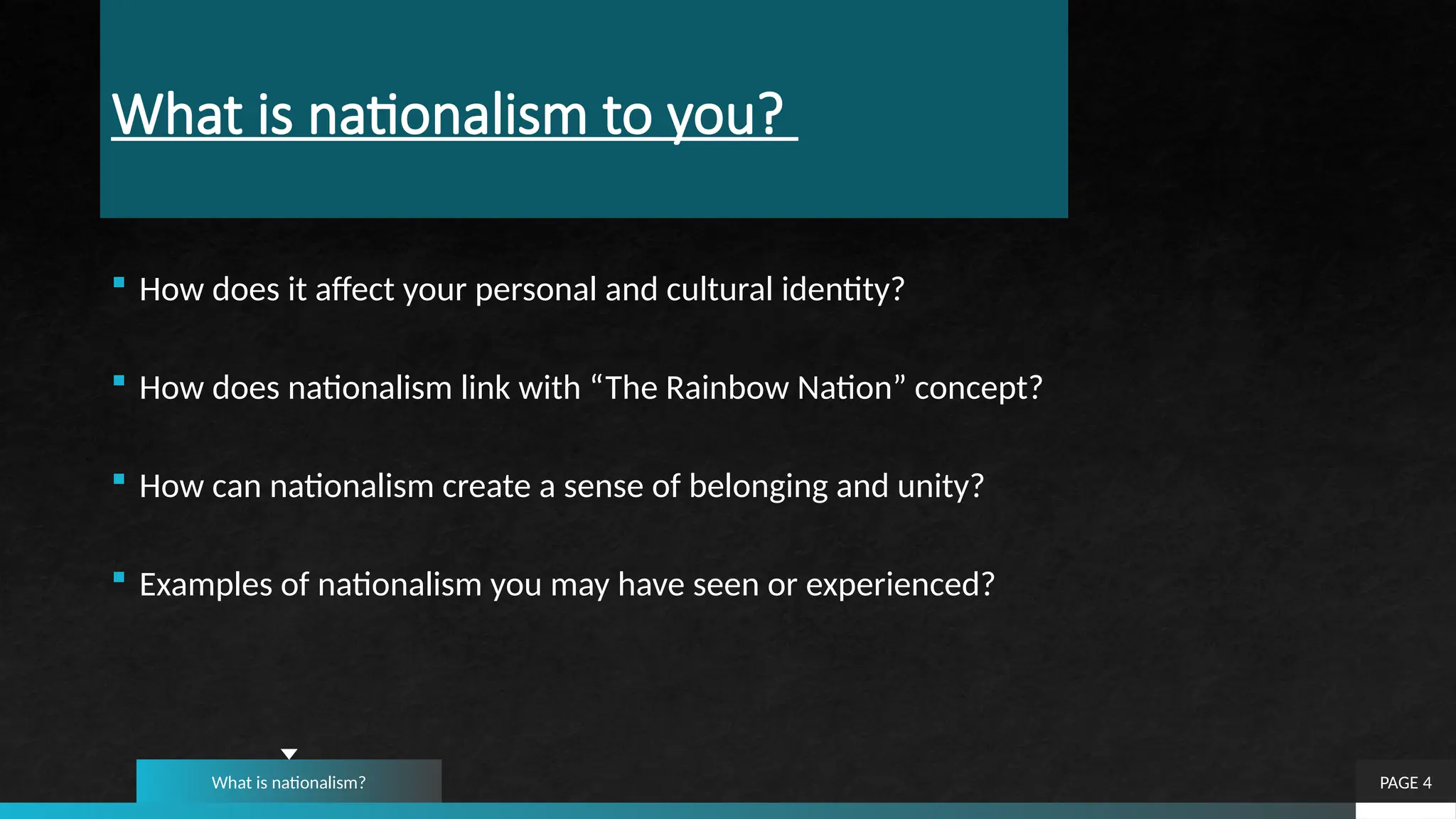 Grade 11 History: Nationalisms:South Africa.pptx