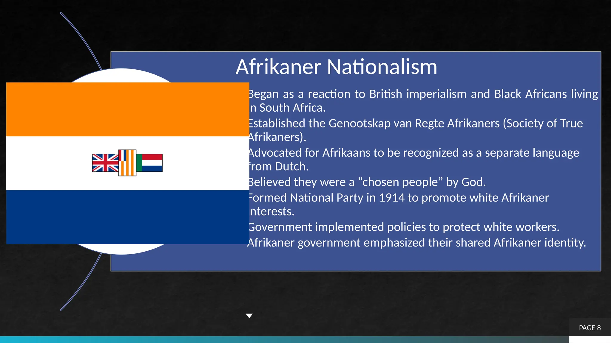 Grade 11 History: Nationalisms:South Africa.pptx