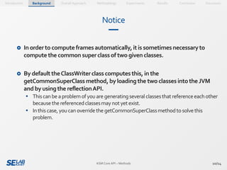 ASM Core API - methods (part 1) | PPTX | Programming Languages | Computing