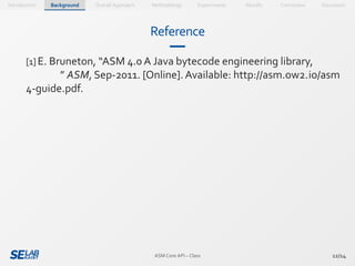 ASM Core API - methods (part 1) | PPTX | Programming Languages | Computing