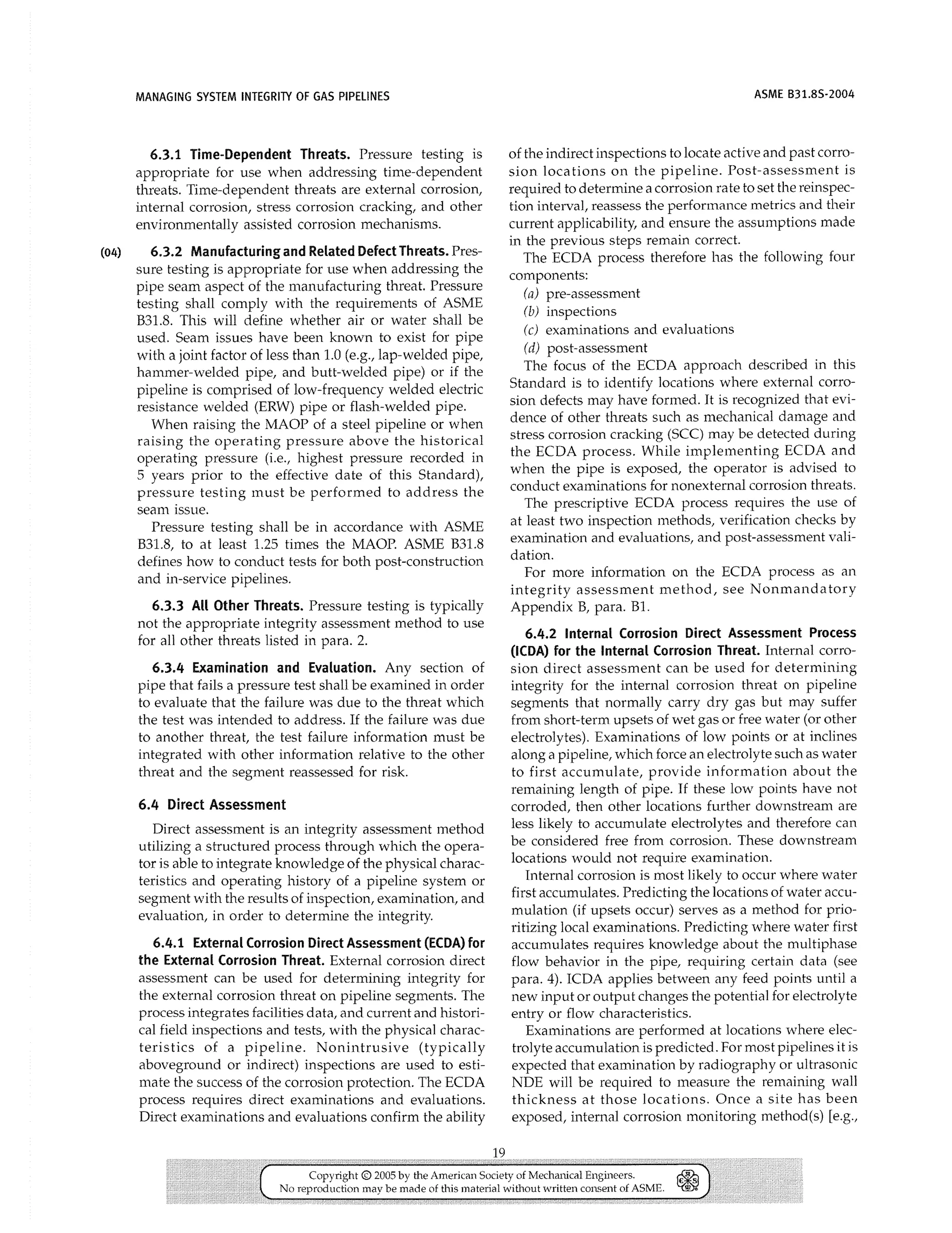 Asme_b_31_8_s | PDF