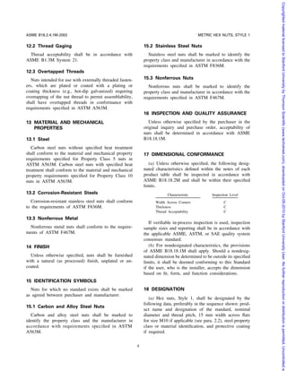 Asme b18241m | PDF