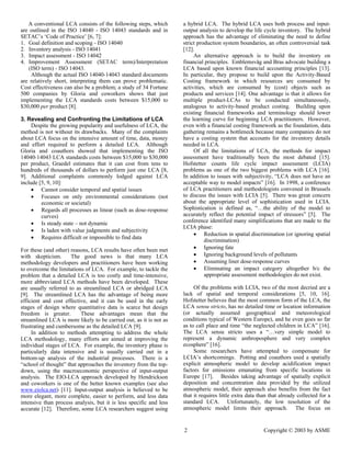 life cycle assessment paper | PDF