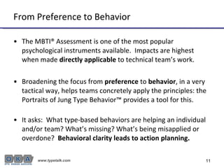 The Personality Dynamics of Technical Teams | PPT